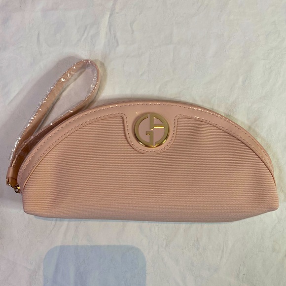 Giorgio Armani | Bags | Giorgio Armani Beauty Clutch Pouch In Gift Box ...